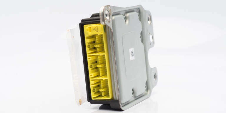 Where is the airbag module located?